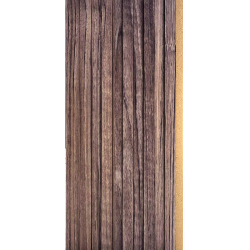 Walnut MDF wall panel - Les Planchers Payless