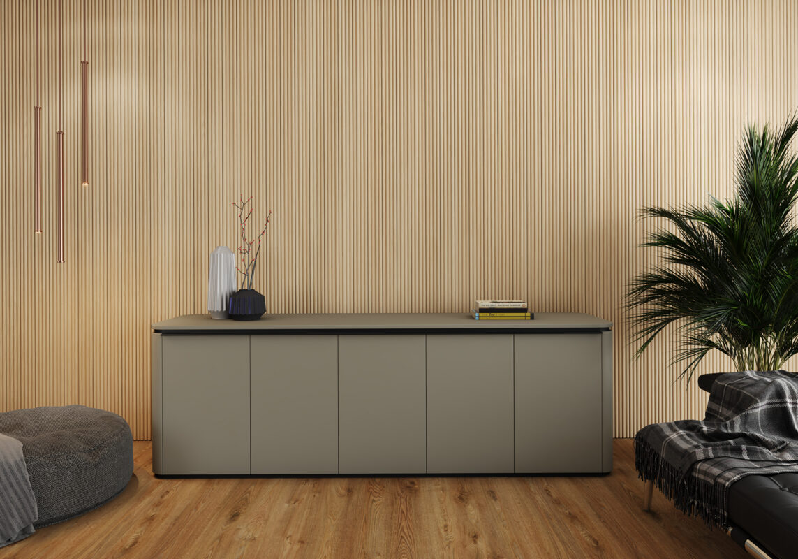 Panneau mural en MDF Chene - Les Planchers Payless